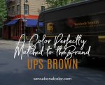 UPS Brown: Practical Solution To Trademark Color - Sensational Color