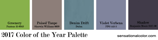 Color of the Year 2017 - Sensational Color