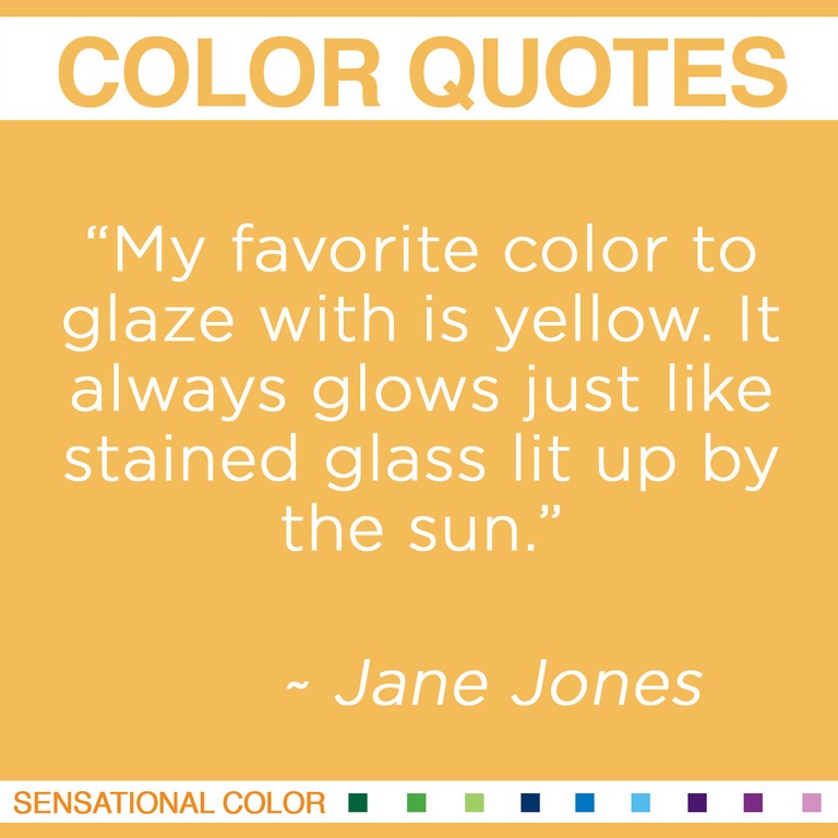 Quotes About Yellow - Sensational Color
