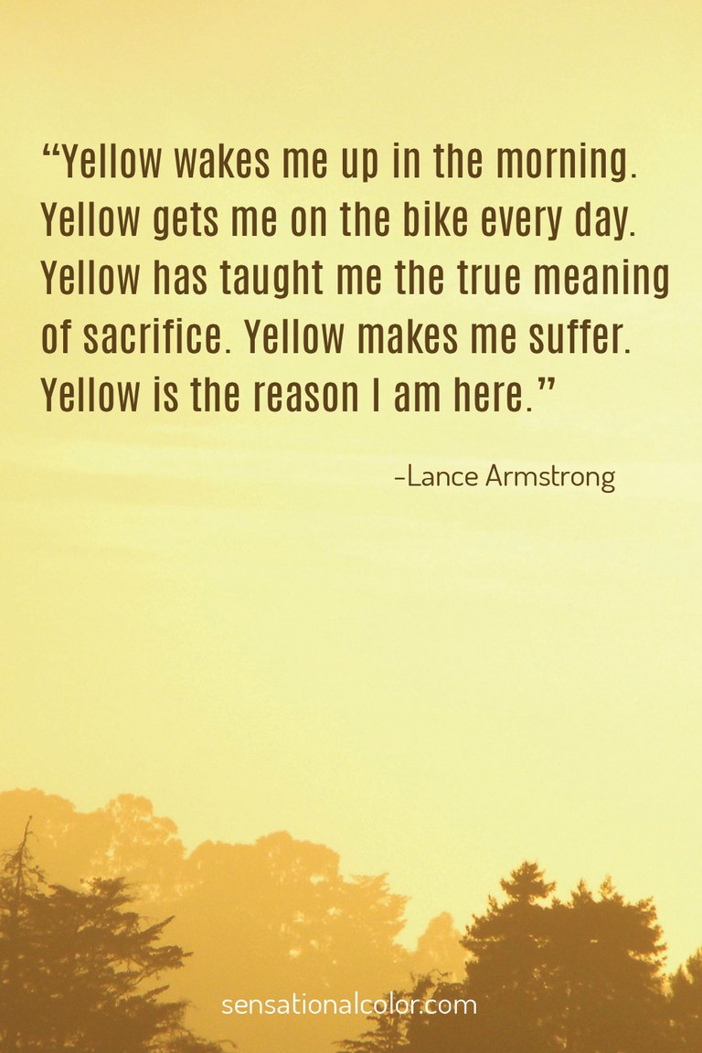 Quotes About Yellow - Sensational Color